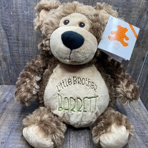 Personalized Bear Cubbie, Monogrammed Baby Gift, Monogrammed Baby Gift ...