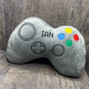 Personalized Video Game Controller Pillow, Gamer Pillow, Gamer Gift ...