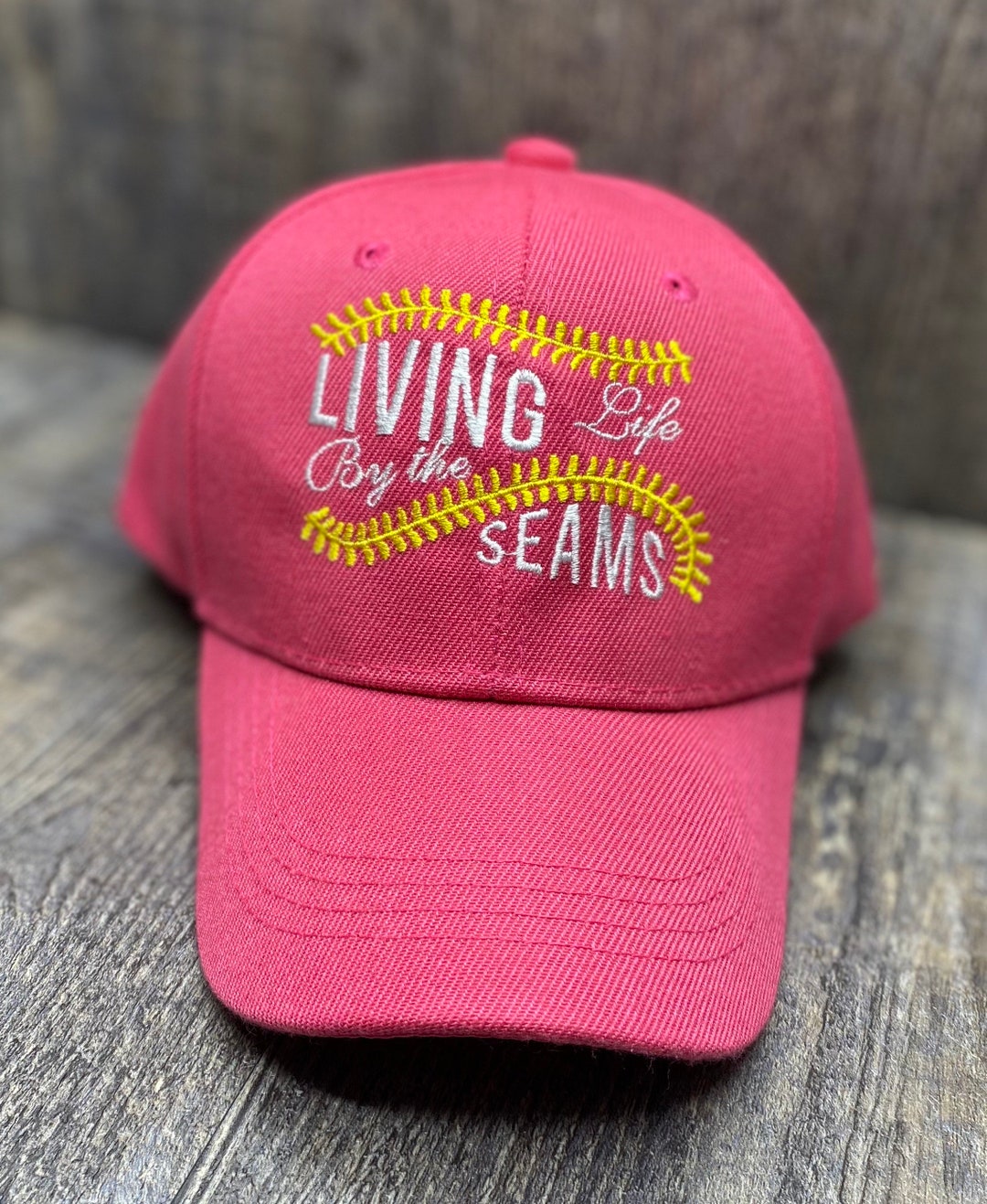 Kids Baseball Hat, Kids Softball Hat,kids Personalized Hat, Living Life ...