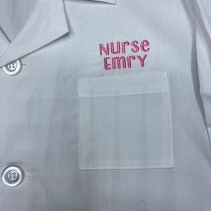 Kids' Custom Lab Coat, Embroidered Personalized Kids Lab Coat, Kids ...