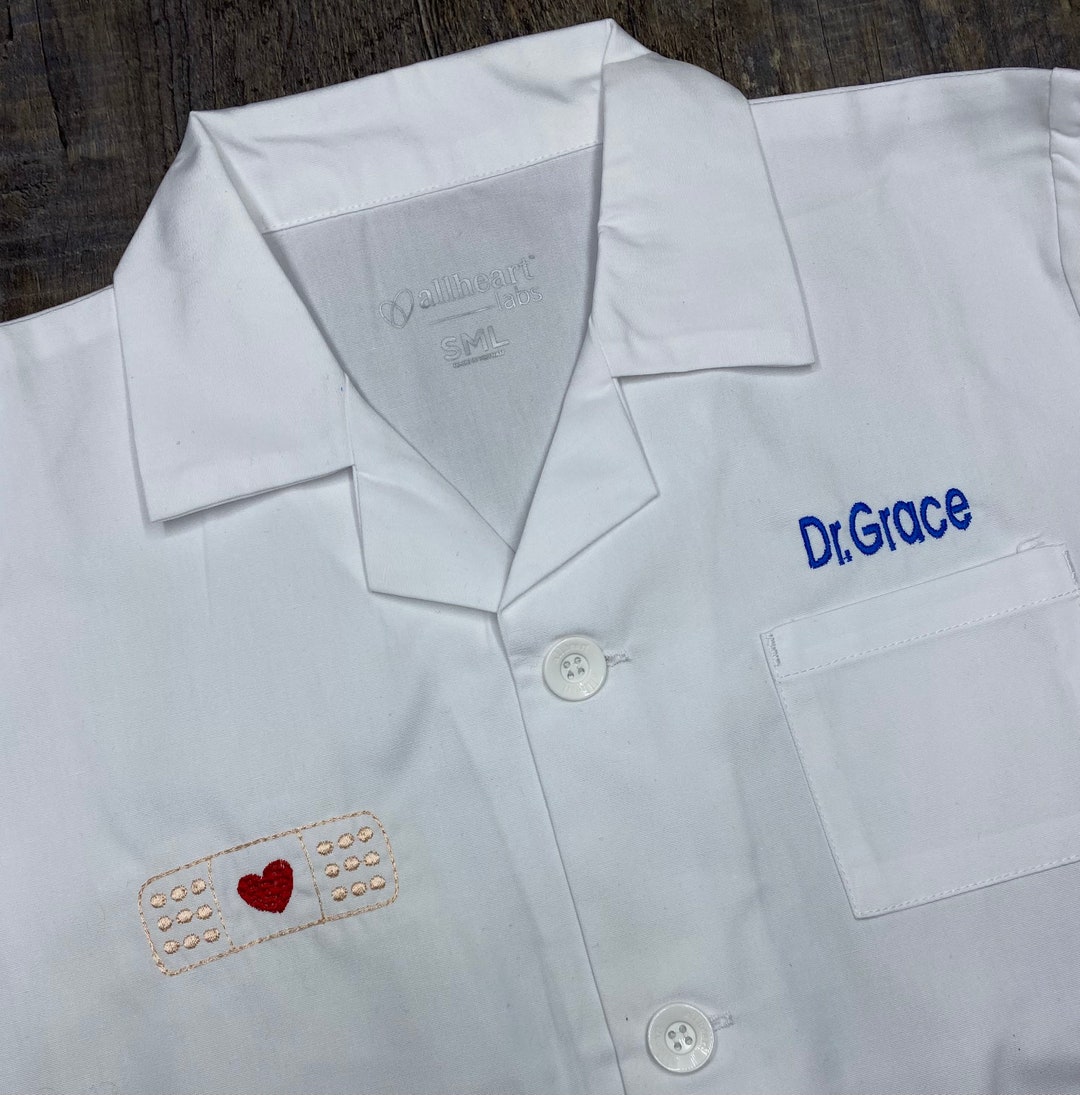 Kids' Custom Lab Coat, Embroidered Personalized Kids Lab Coat, Kids ...