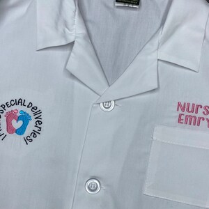 Kids' Custom Doctor Lab Coat, Embroidered Personalized Kids Lab Coat ...