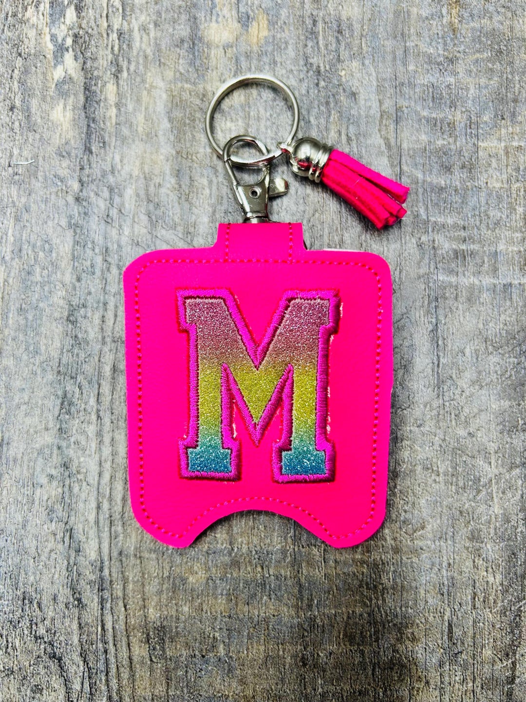 Monogrammed Classroom Doorbell Holder, Class Bell Case Key Chain, Class ...
