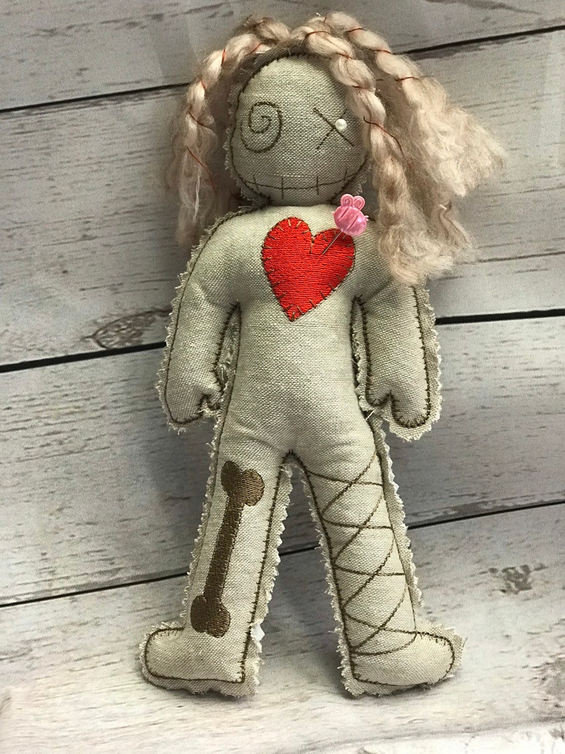 Voodoo Buddy Pincushion Damn It Doll Unique Pincushion - Etsy