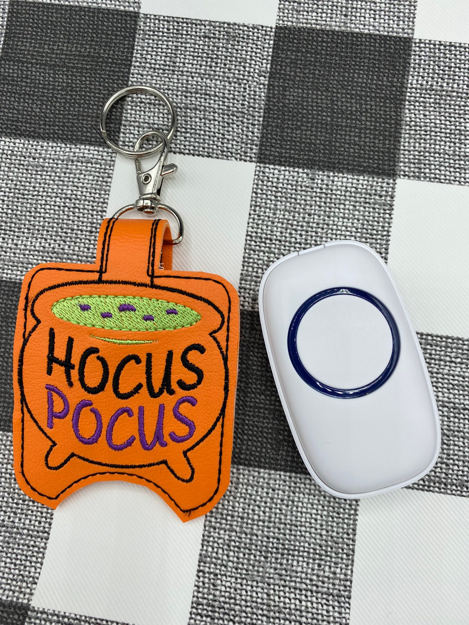 Hocus Pocus Cauldron Classroom Doorbell Holder, Class Bell Case Key ...