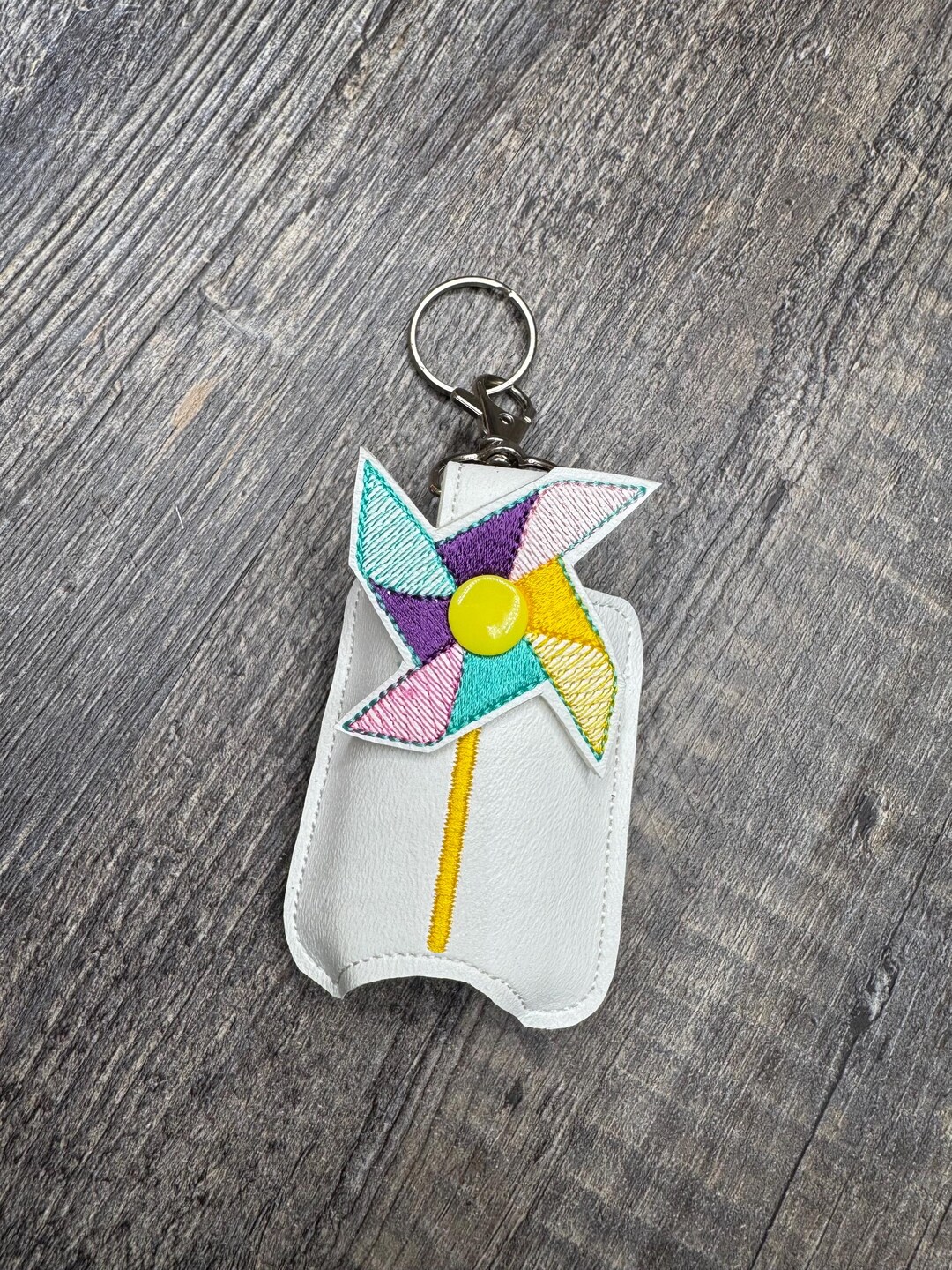 Pinwheel Classroom Doorbell Holder, Class Bell Case Key Chain, Class ...