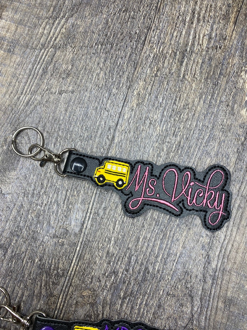 Custom Bus Driver Keychain Personalized Bus Driver Gift - Etsy