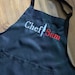 Personalized Chef Apron Kitchen Apron Chef's Apron Chef - Etsy
