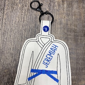 Personalized Karate Keychain With Name, Personalized Karate Keychain ...