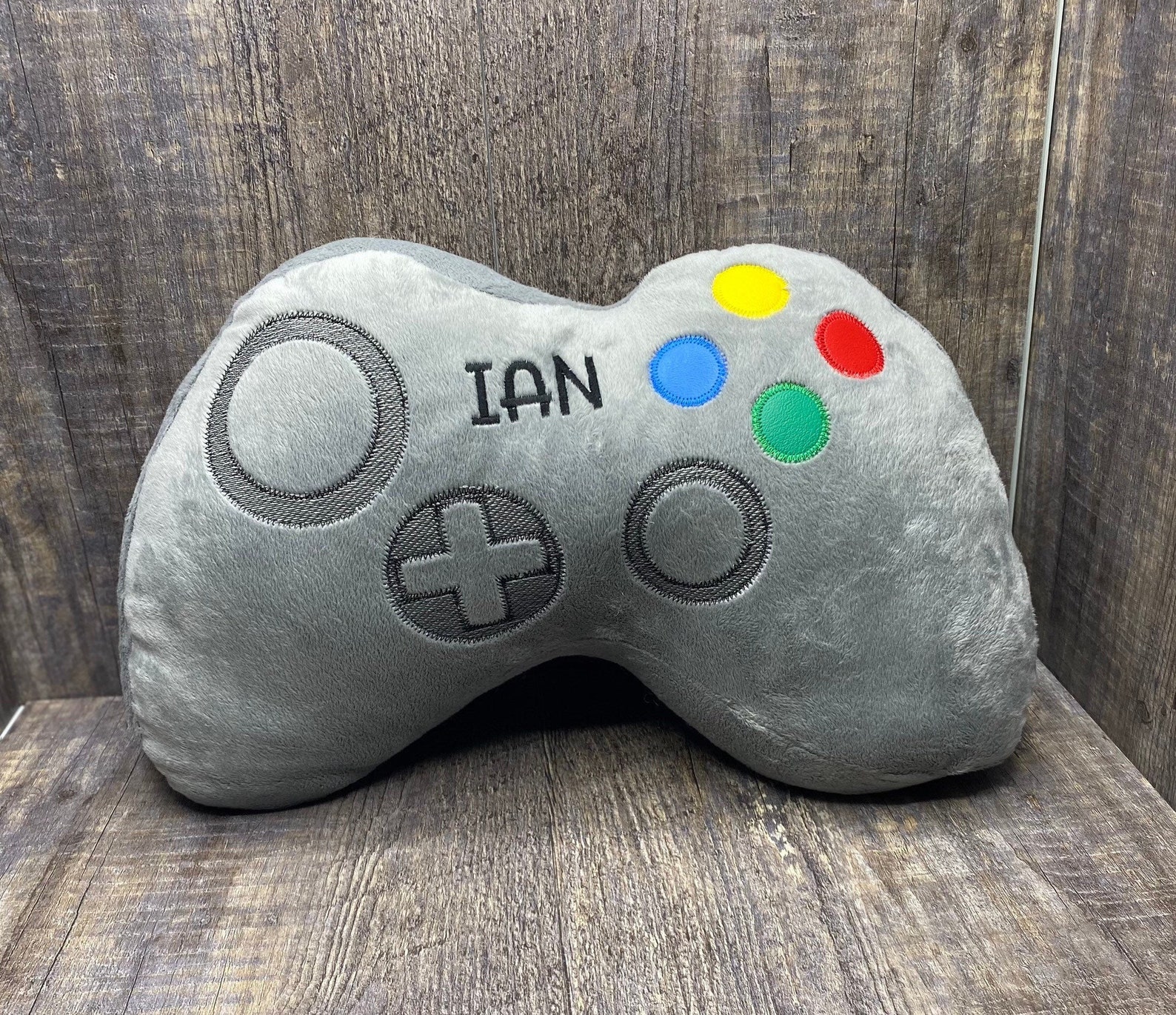 Personalized Video Game Controller Pillow, Gamer Pillow, Gamer Gift ...