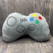 Personalized Video Game Controller Pillow, Gamer Pillow, Gamer Gift ...