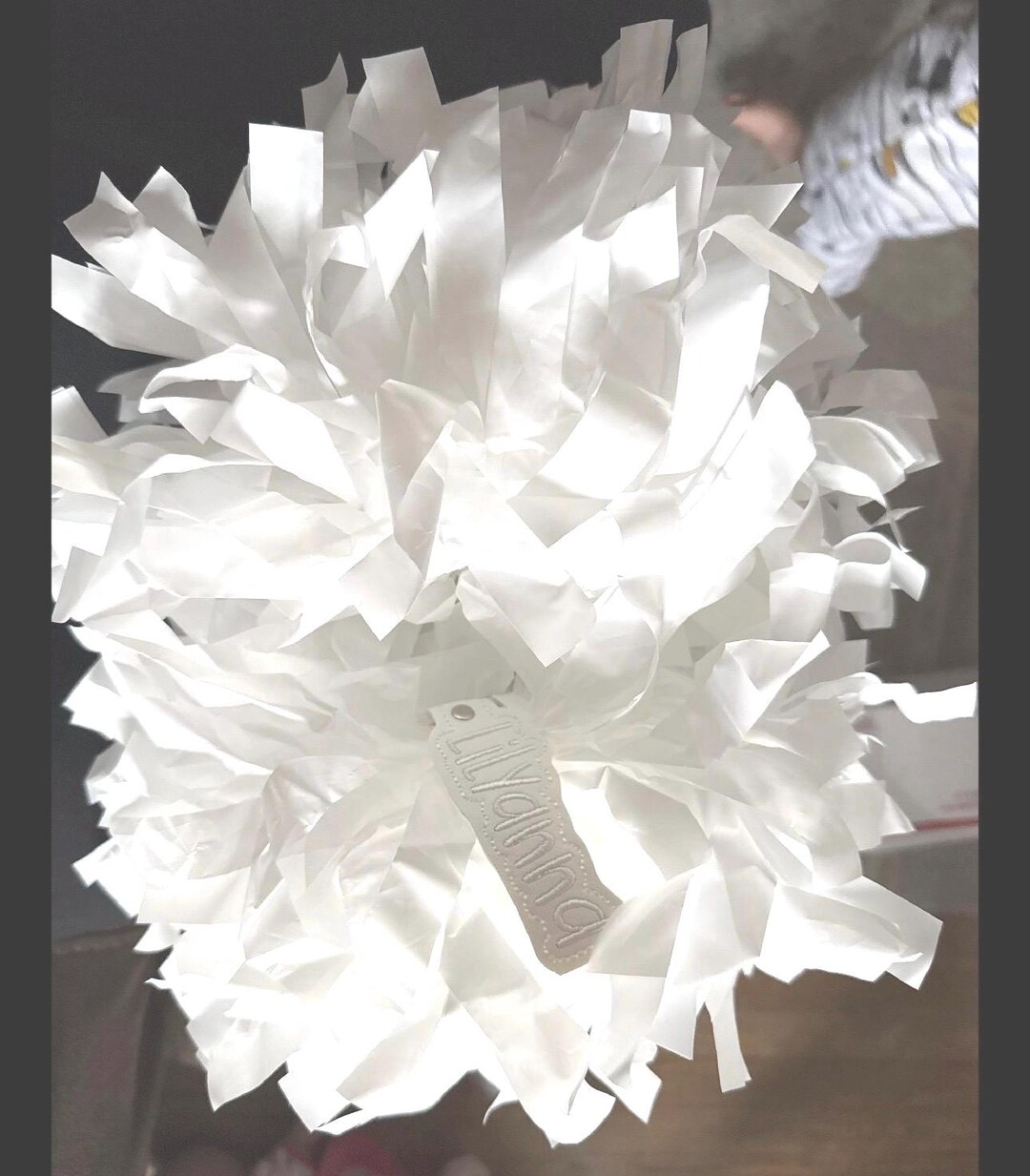 Pom Pom Cheerleader Name Tags, Pom Pom Tags, Cheer Pom Pom Tag ...