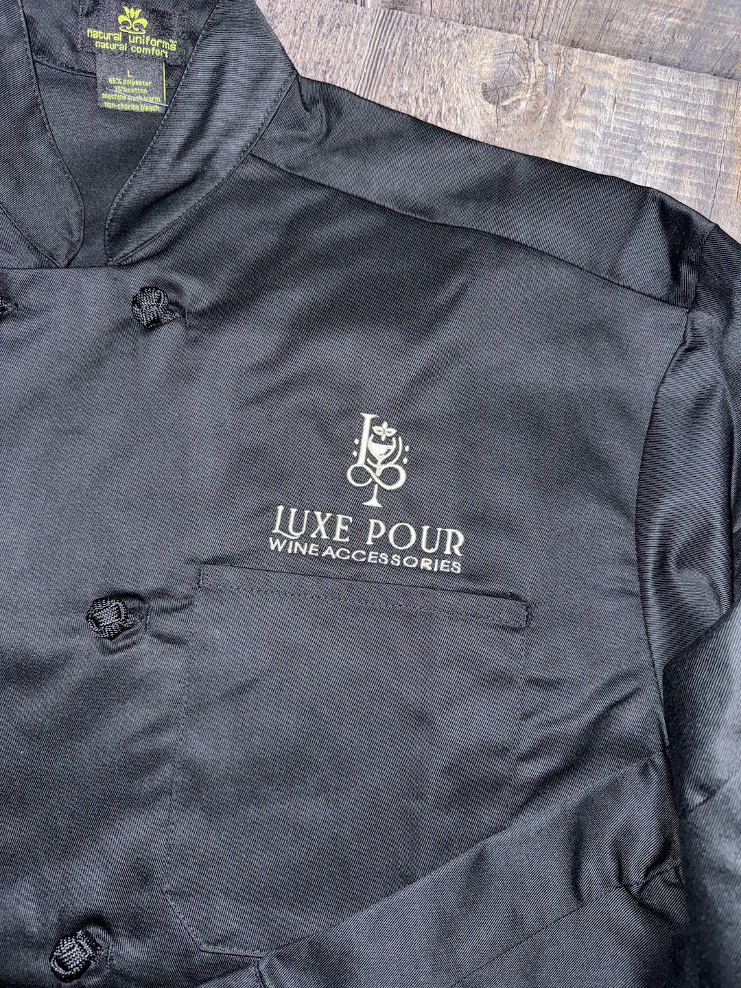 Custom Chef Knot Button Chef Coat, Custom Embroidered Chef Coat, Custom ...