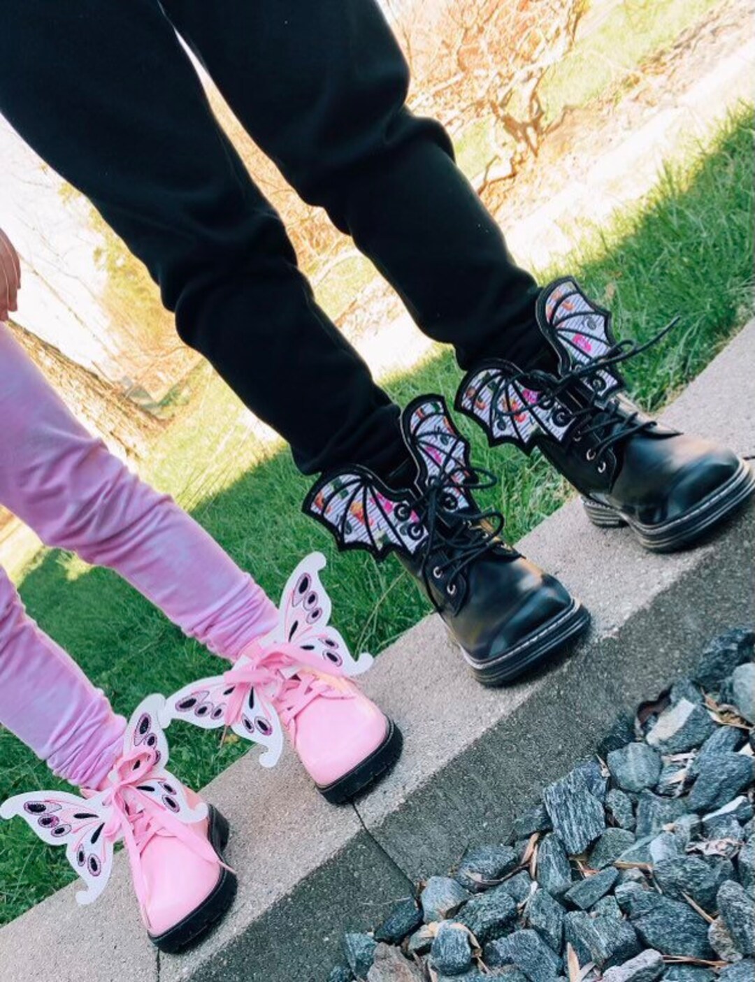 Bat Shoe Wings, Butterfly Shoe Wings, Shoe Wings, Red Wing Boots, Lace ...