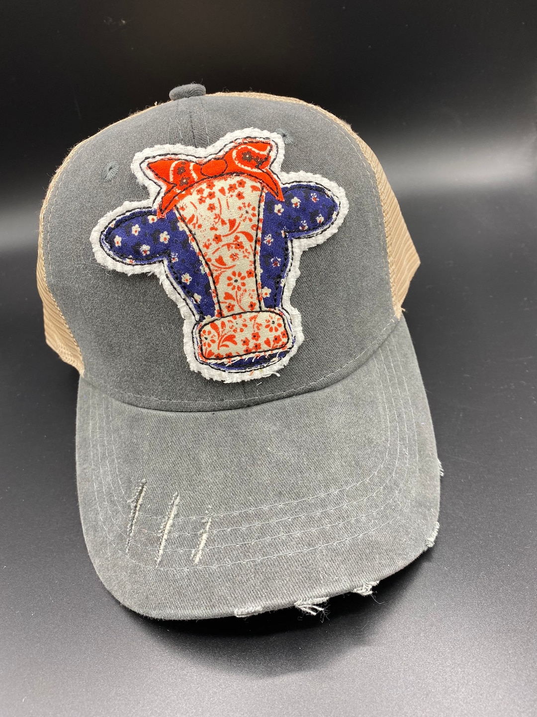 Cow Trucker Baseball Hat, Highland Cow Hat, Baseball Hat, Cow Mama Hat ...