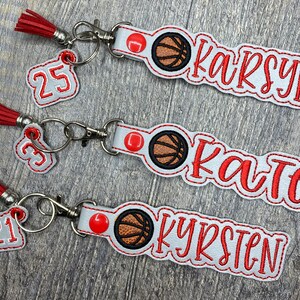 Custom Basketball Keychain, Basketball Team Gifts, Personalized ...