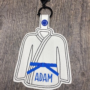 Personalized Karate Keychain With Name, Personalized Karate Keychain ...