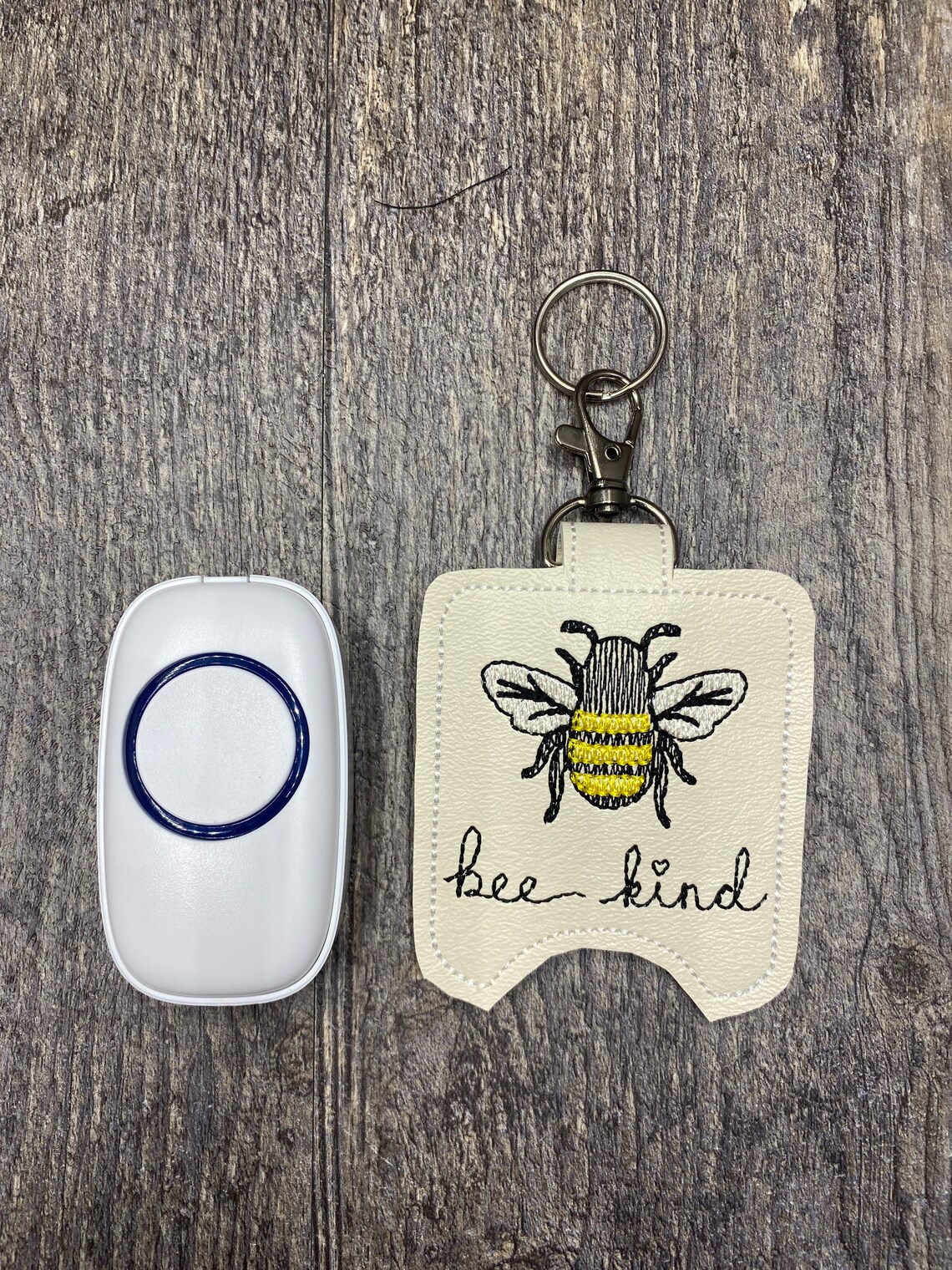 Bee Kind Classroom Doorbell Holder Class Bell Case Key Chain - Etsy