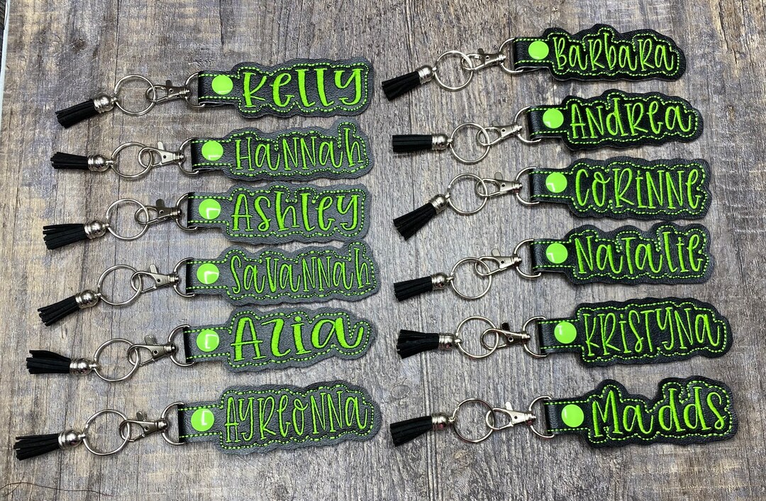 Classroom Name Tag Keychain, Classroom Christmas Gift, Personalized ...