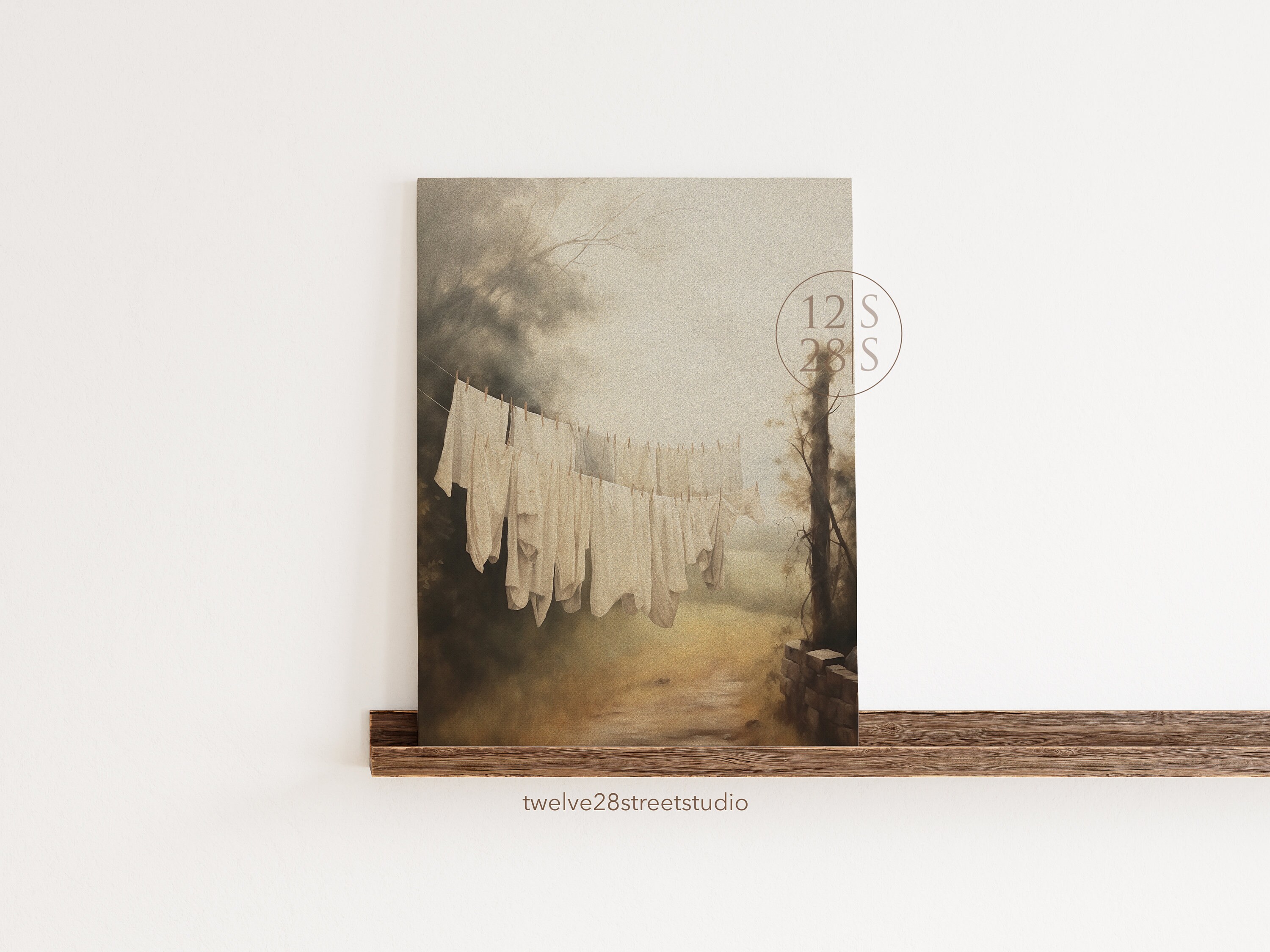 SP111 Vintage Laundry Day Print, Laundry Day, Laundry Room Art, Laundry ...