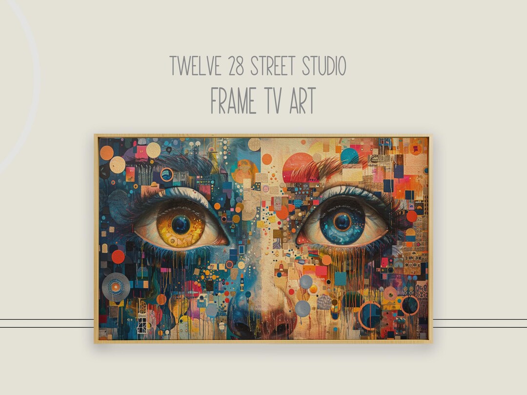 Maximalist Frame TV Art: Extravagant Loud Art (digital Download) - Etsy