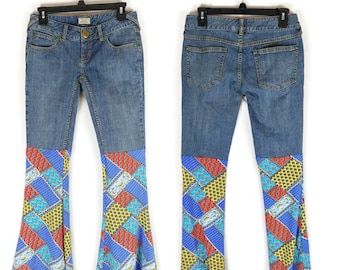 Printed jeans | Etsy