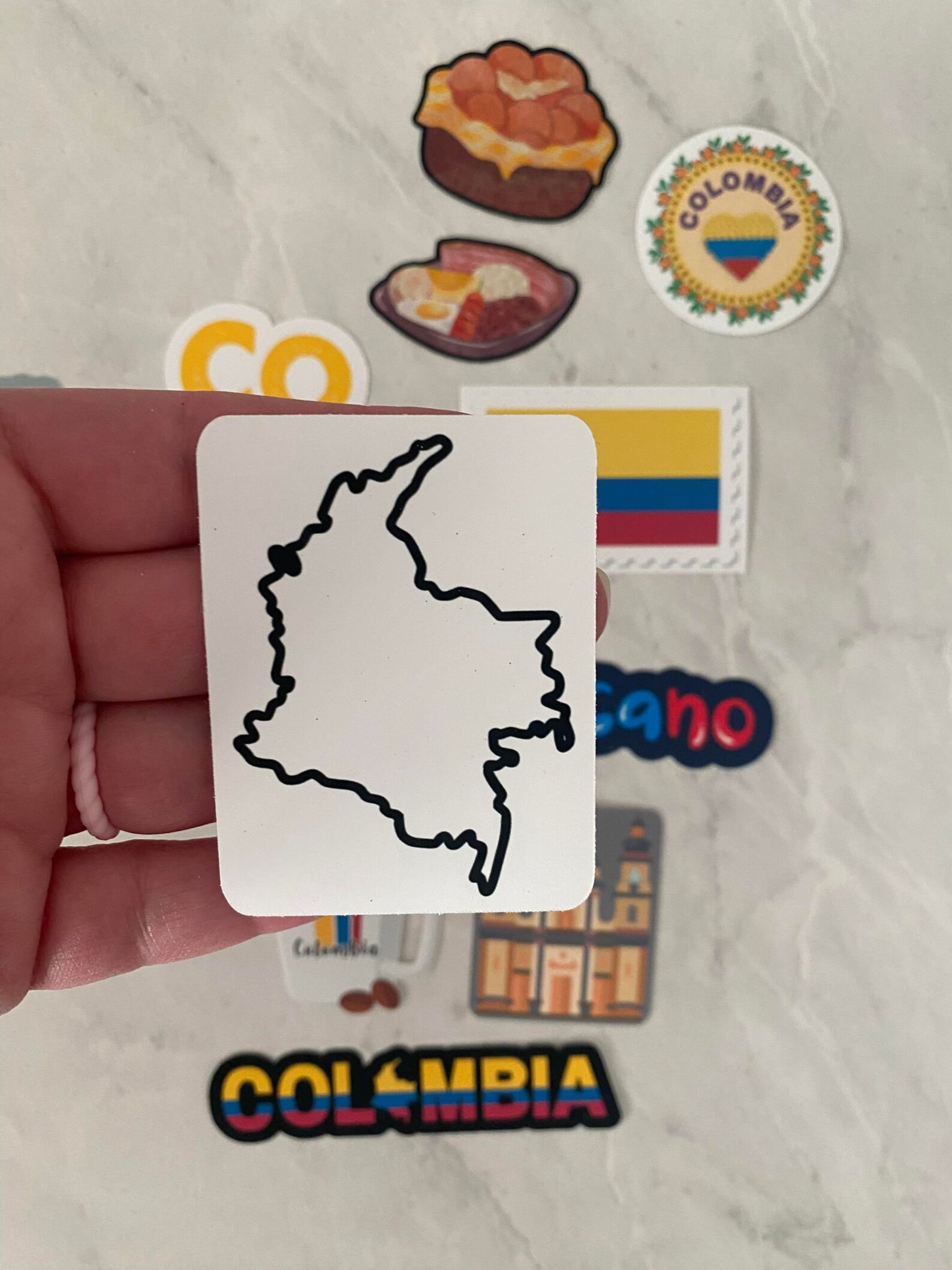 Colombia Stickers | Colombian Stickers | Colombia Flag Stickers ...