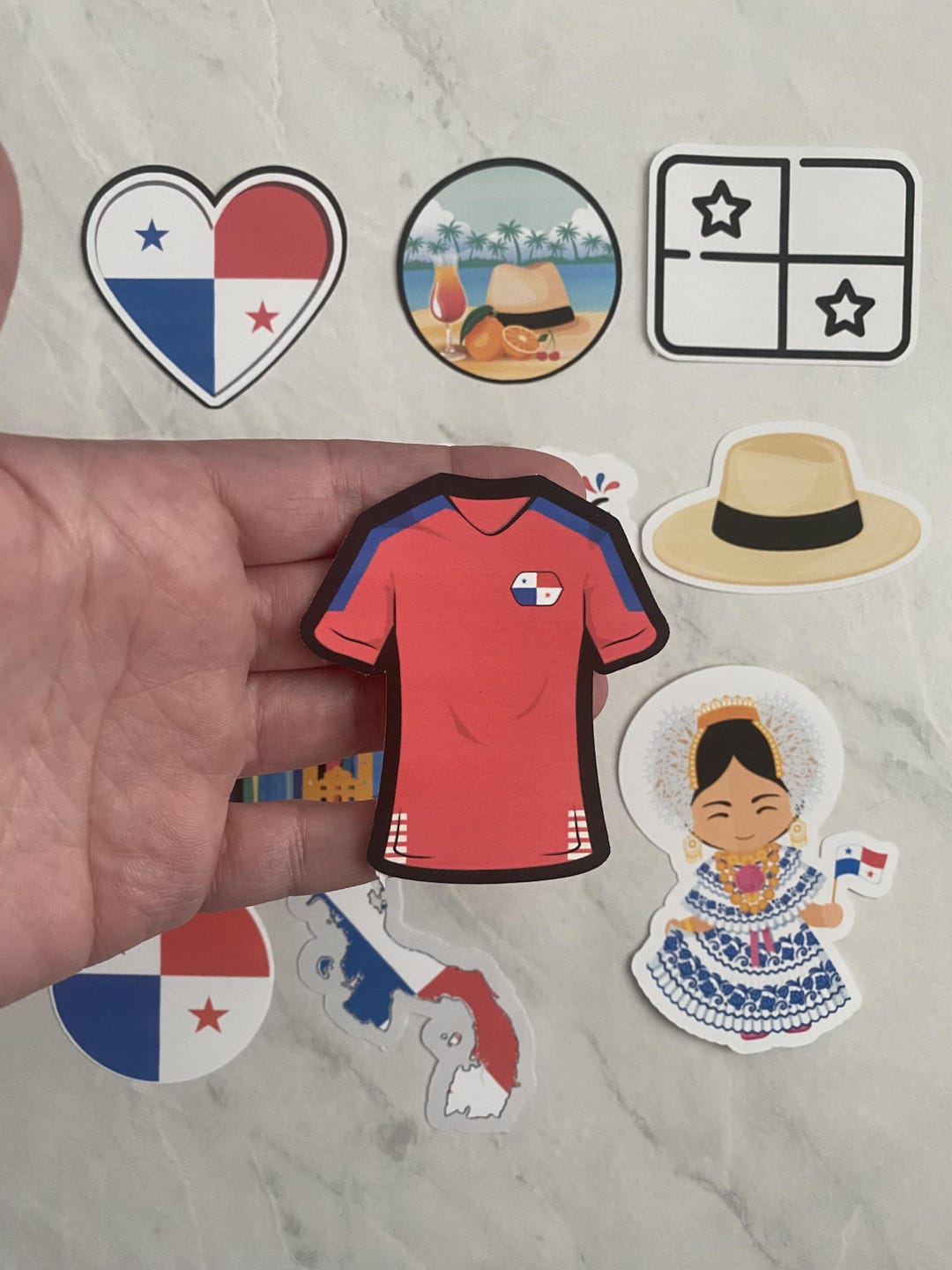 Panama Stickers | Panamanian Stickers | Panama Flag Stickers | Panama ...