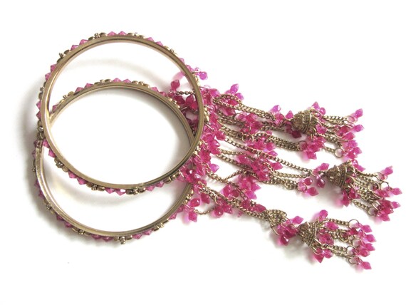 Middle Eastern Bollywood Attached Bangles Harem Bedou… - Gem