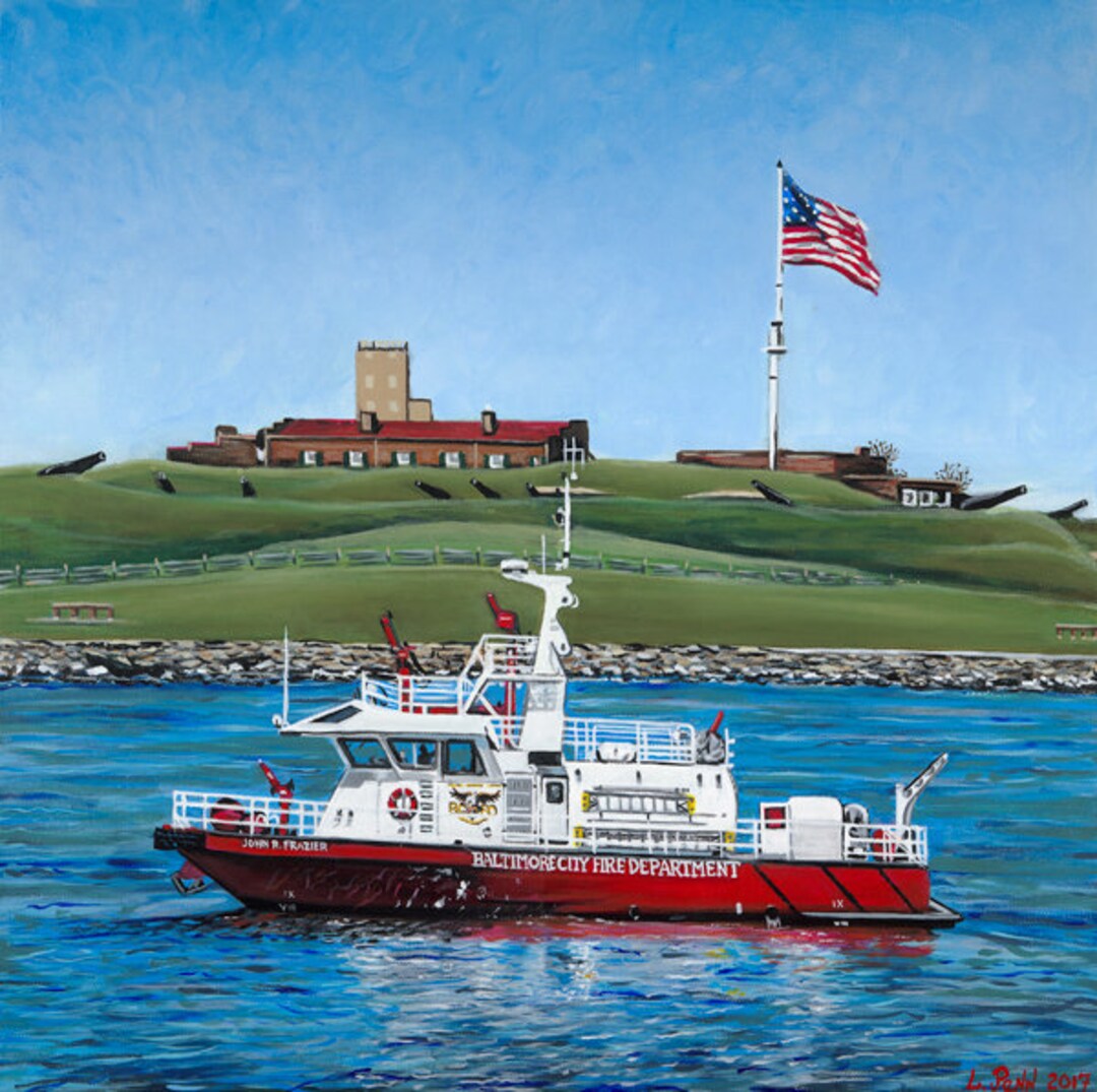 Baltimore City Fire Department "the John R. Frazier" Baltimore City ...