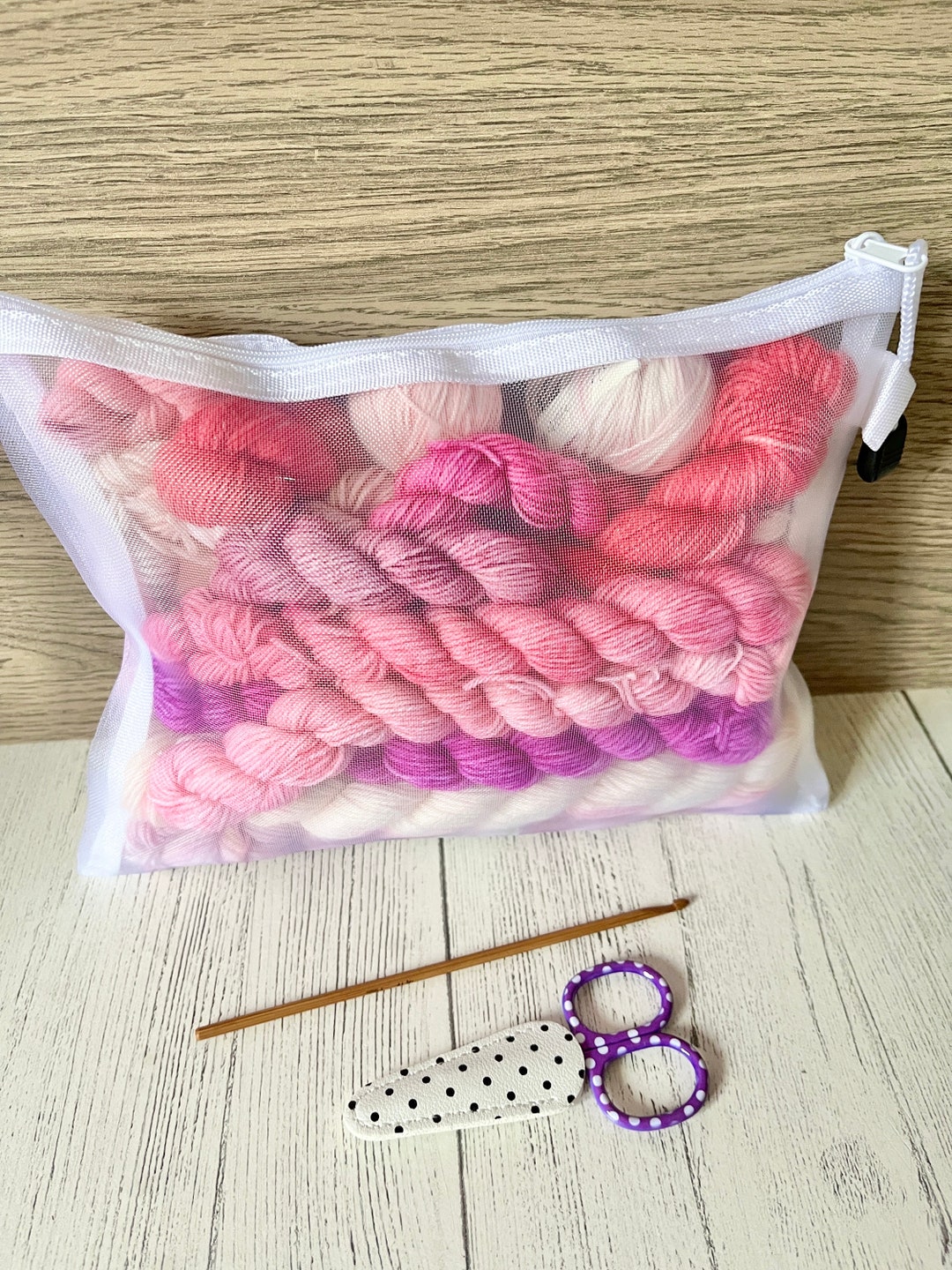 Set of 2 Mesh See Through Zip Storage Folder Wallet (a5) - Etsy UK