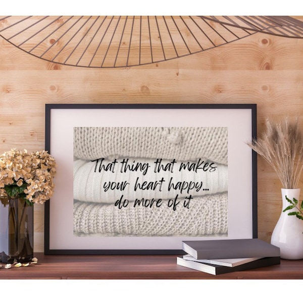 Knitting Quote - Etsy
