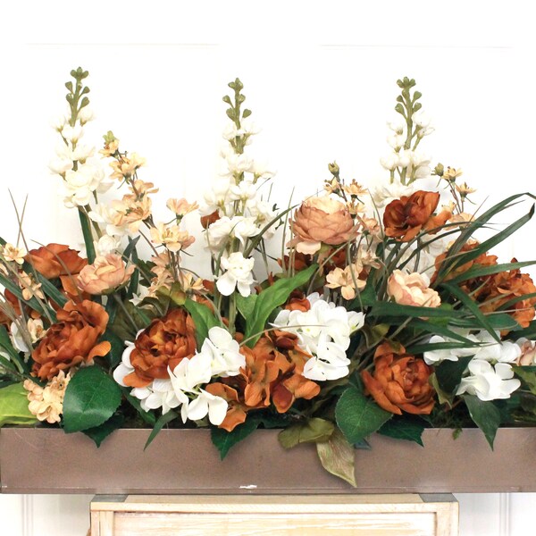 Rust and Cream - Etsy