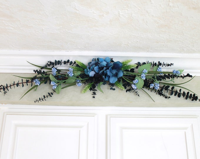 Silk Floral Festoon - Blue (F24-12) - Etsy