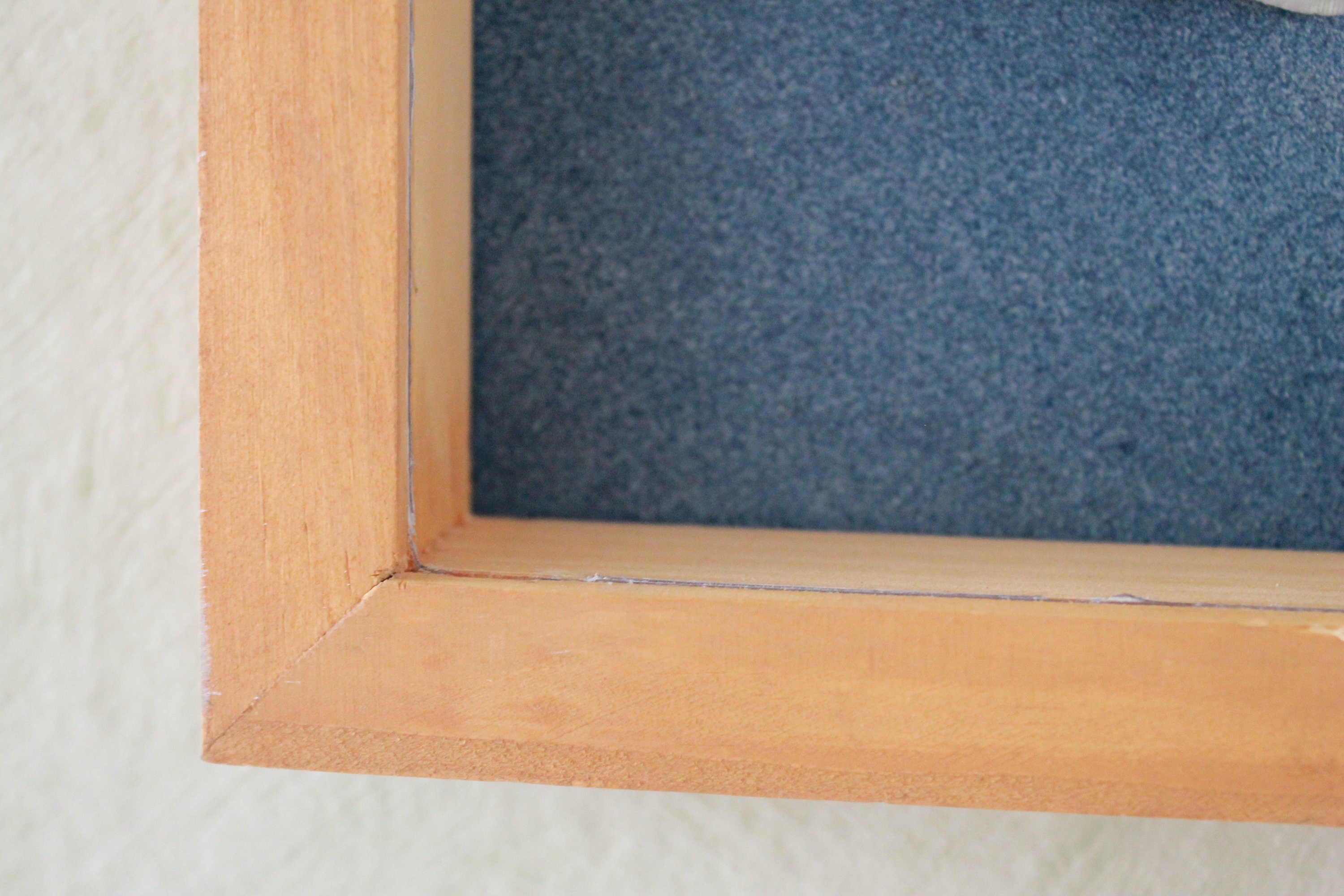 Open Shadow Box 2 Mini Seashell Wreaths Blue S20-366 | Etsy