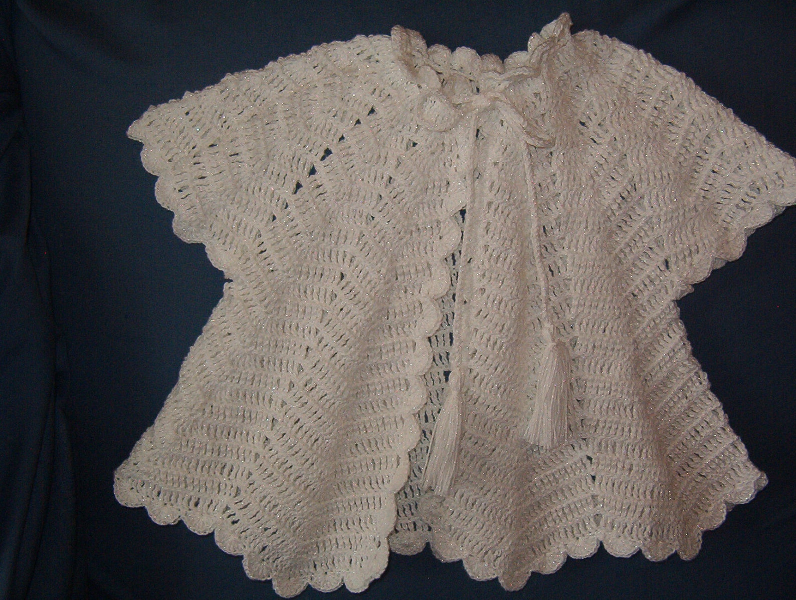 1925 Design Crocheted Ripple Sweater - Etsy