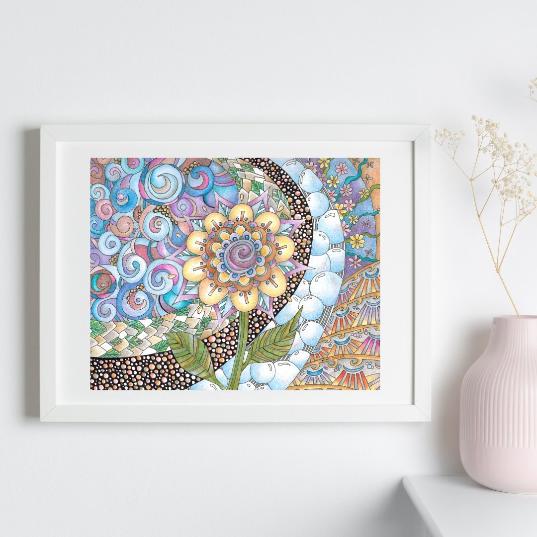 Floral Art, Busy Designs, Whimsical Art, Art Deco, Storybook Art ...
