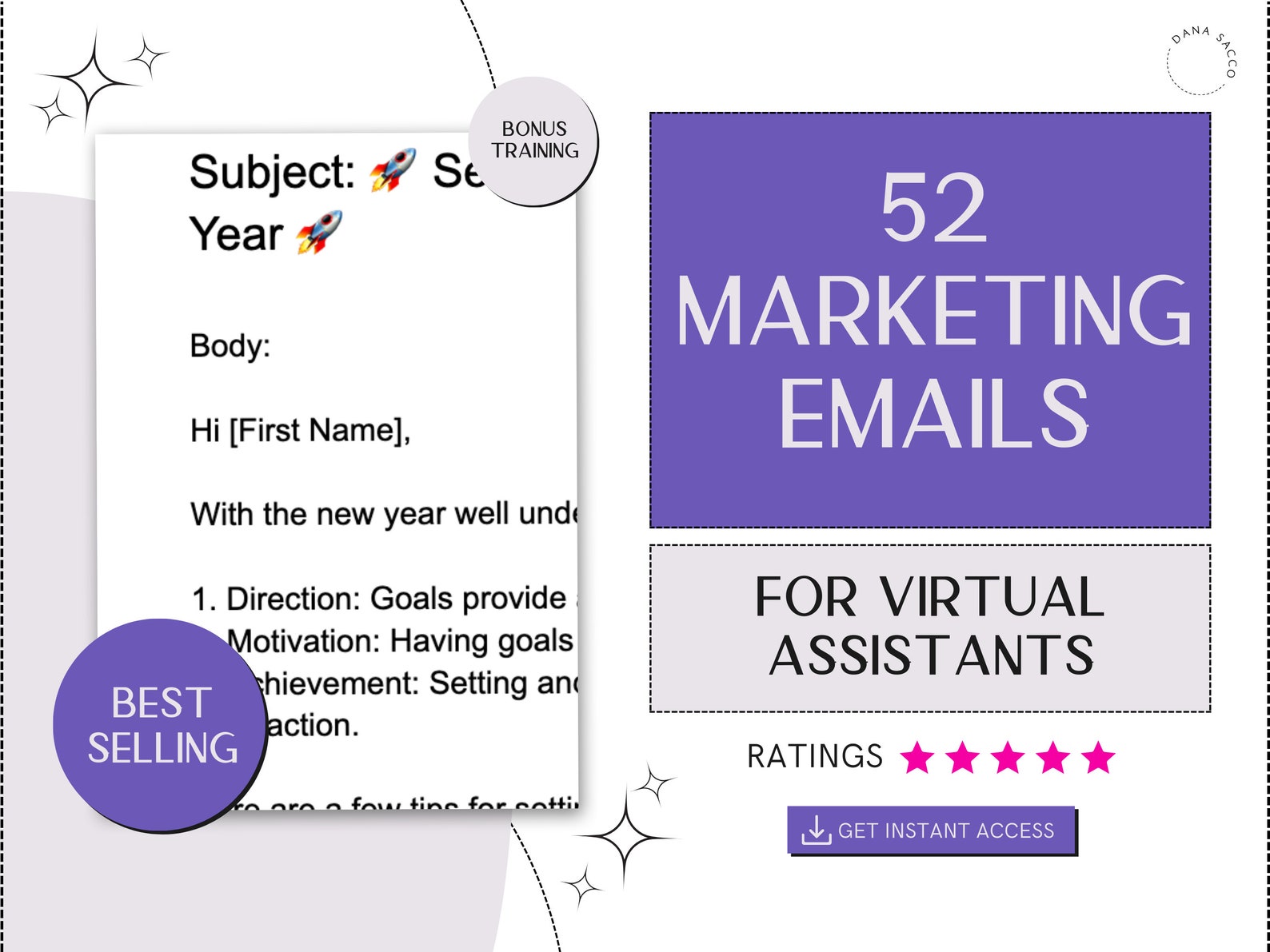 52 Virtual Assistant Email Marketing Templates - Engaging ...