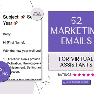 52 Virtual Assistant Email Marketing Templates - Engaging ...