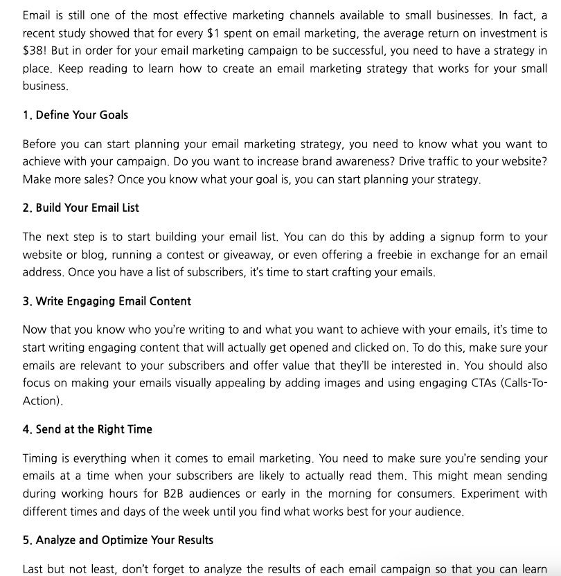 Custom Written Blog Posts for Your Small Business With Emails to Share ...