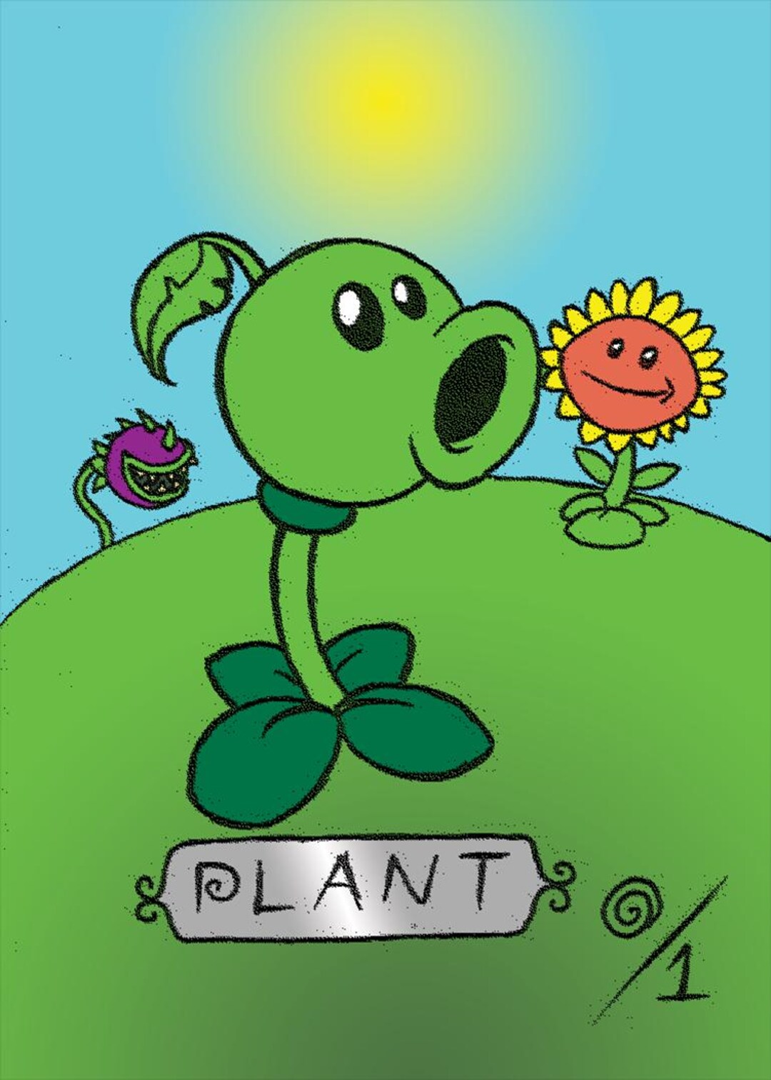 Plants Vs Zombies Plant Token for Magic the Gathering - Etsy