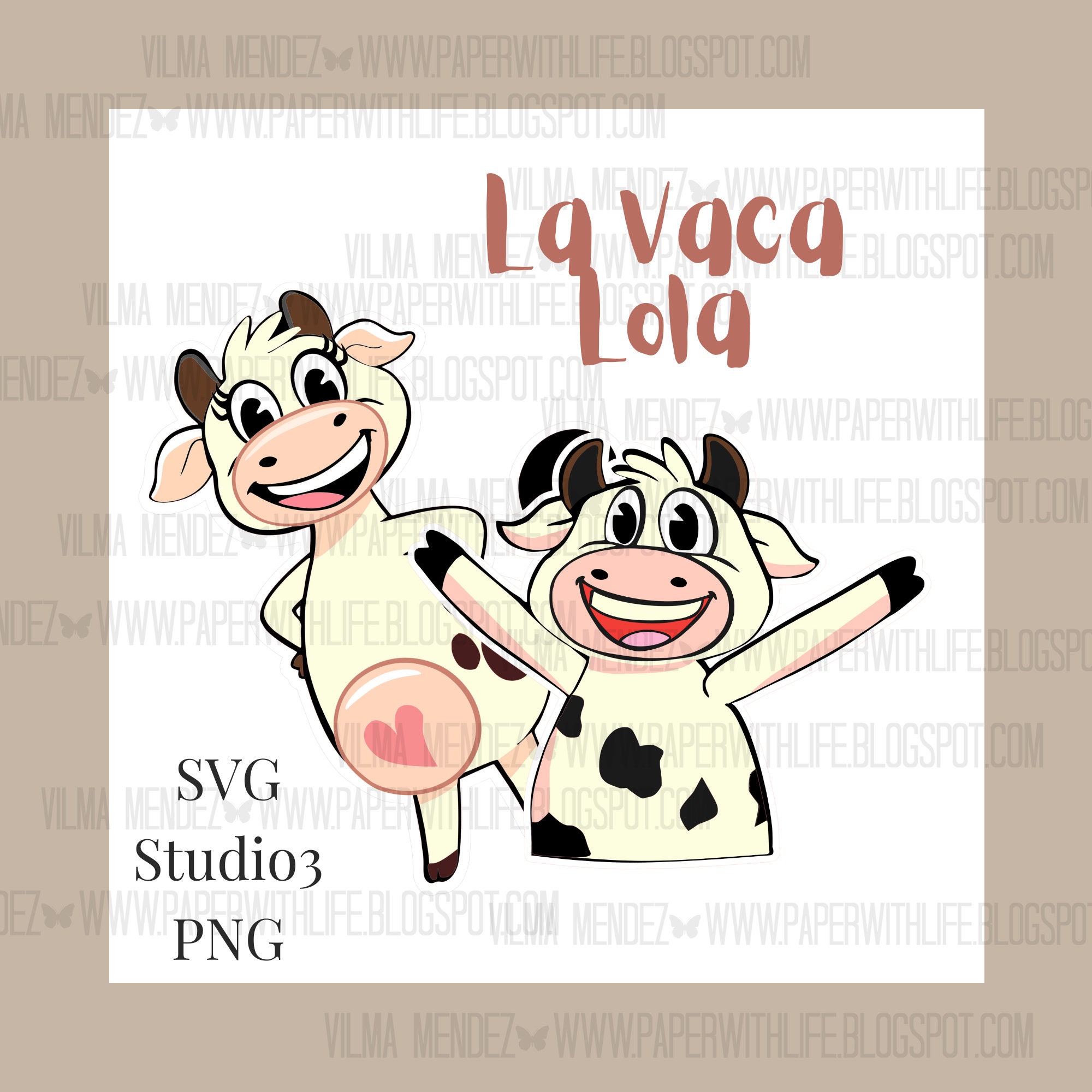 Vaca Lola - Etsy