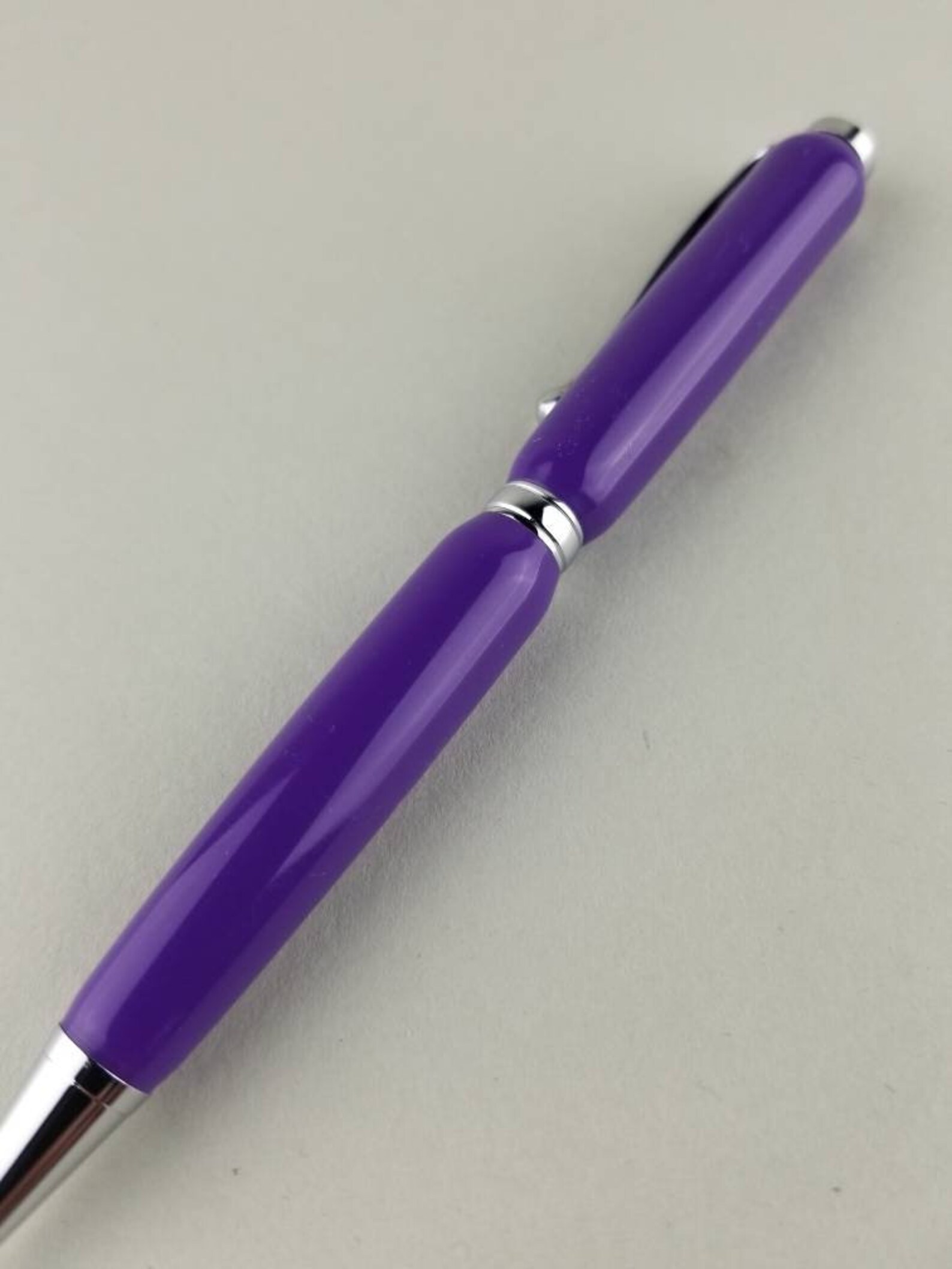 Hand Turned Solid Purple Pen SL1244 - Etsy