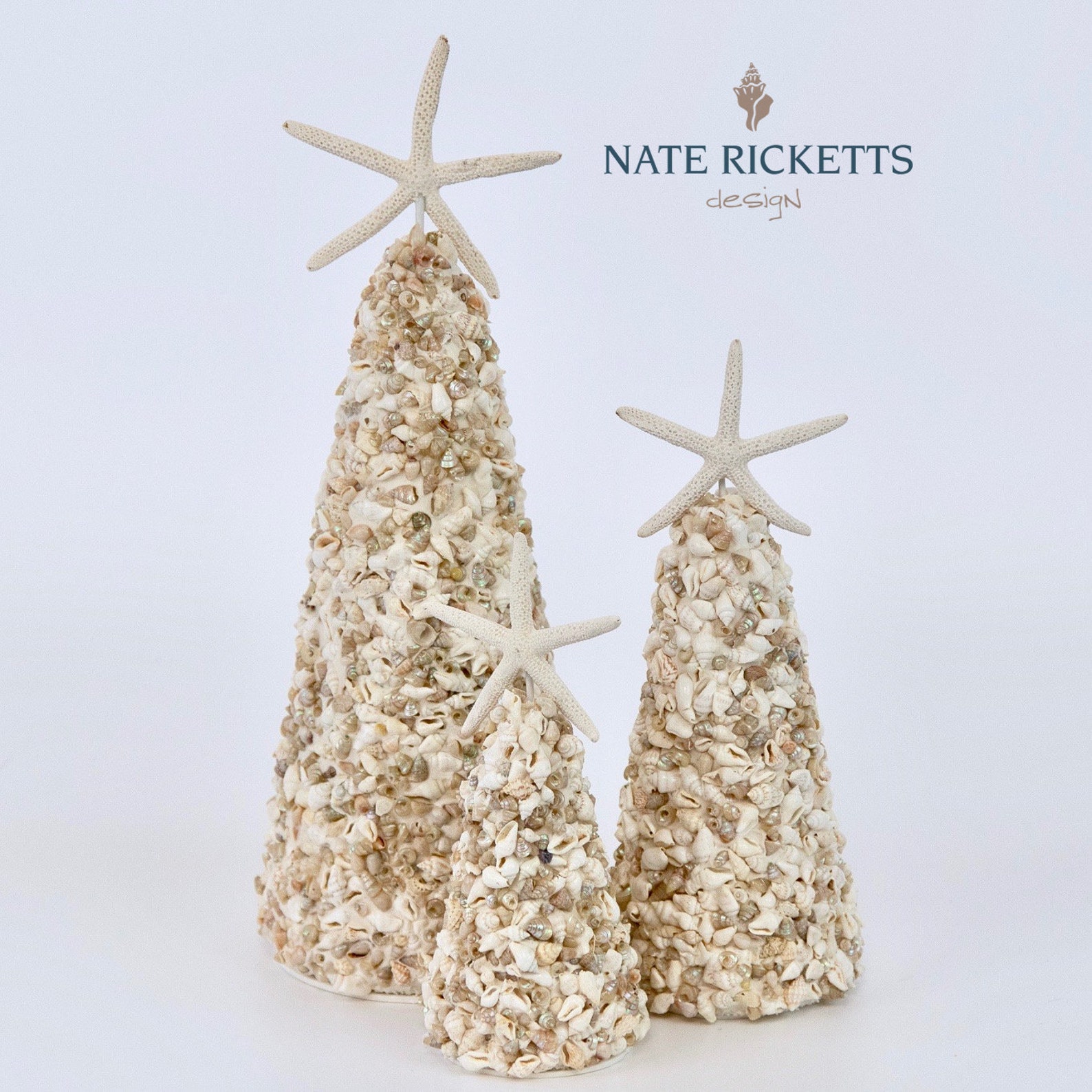 Tiny White Seashells Tree With Seastar - Etsy