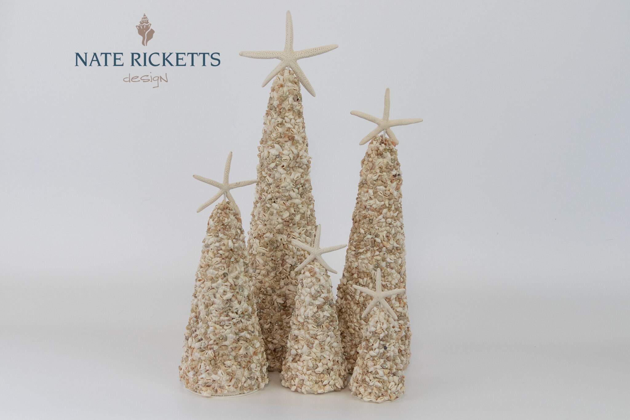 Tiny White Seashells Tree With Seastar - Etsy