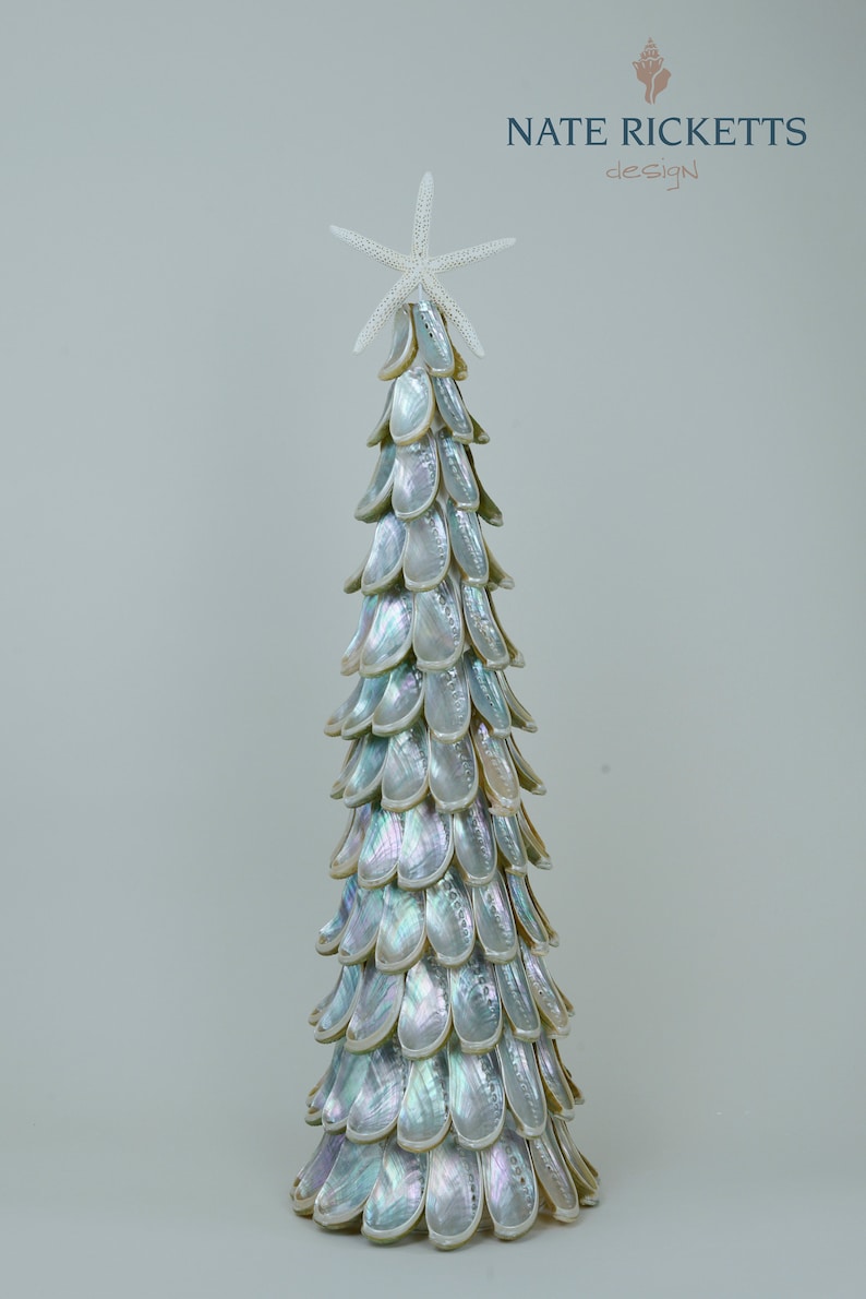 Silver Abalone Tree With Seastar - Etsy