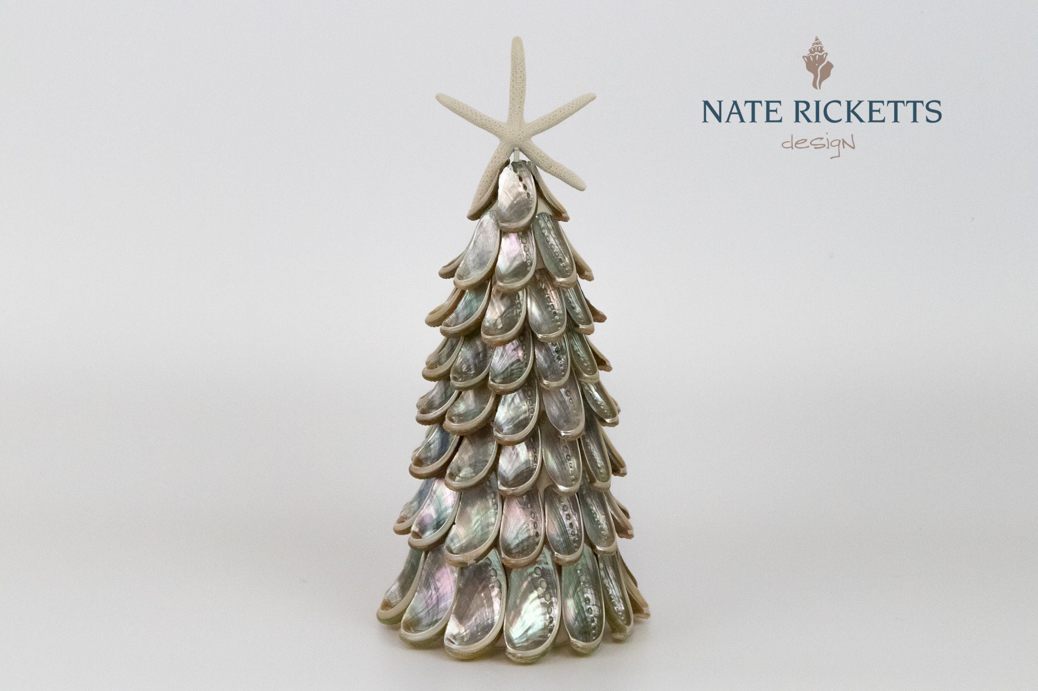 Silver Abalone Tree With Seastar - Etsy
