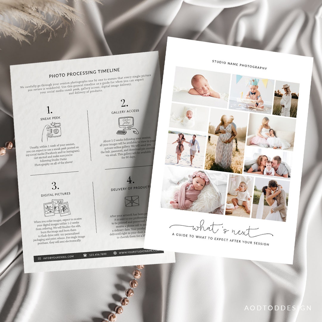 What's Next Card Template, Whats Next After the Session Card Template ...