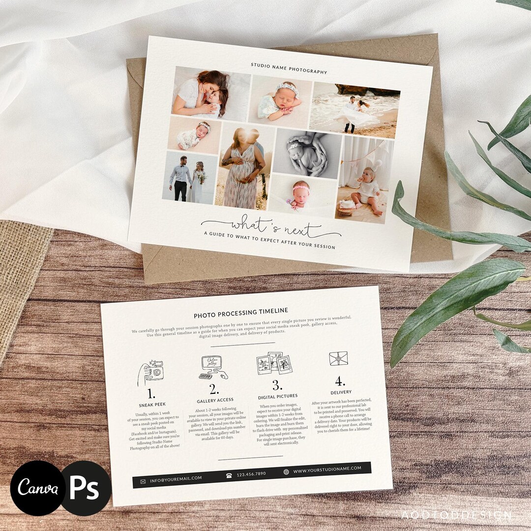 What's Next Card Template, What’s Next After the Session Card Template ...