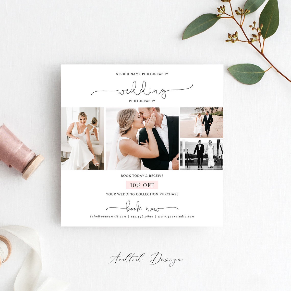 Promo Wedding Photography Marketing Template Photography | Etsy